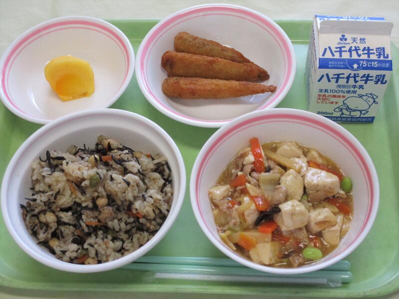 今日の給食（須和田校舎・稲越校舎） - 市川市立須和田の丘支援学校